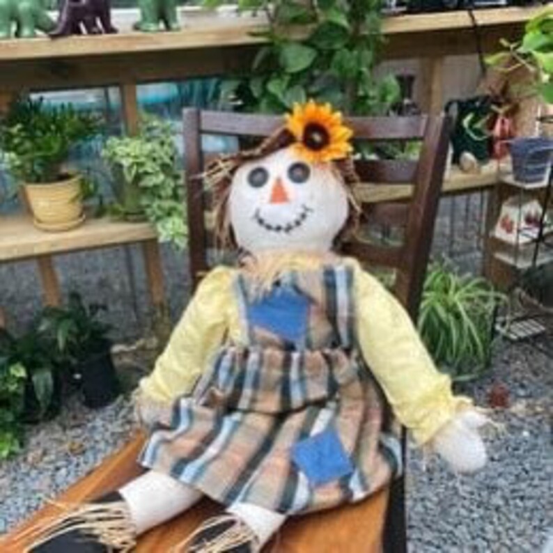 Scarecrow Fall Porch Decor - Etsy