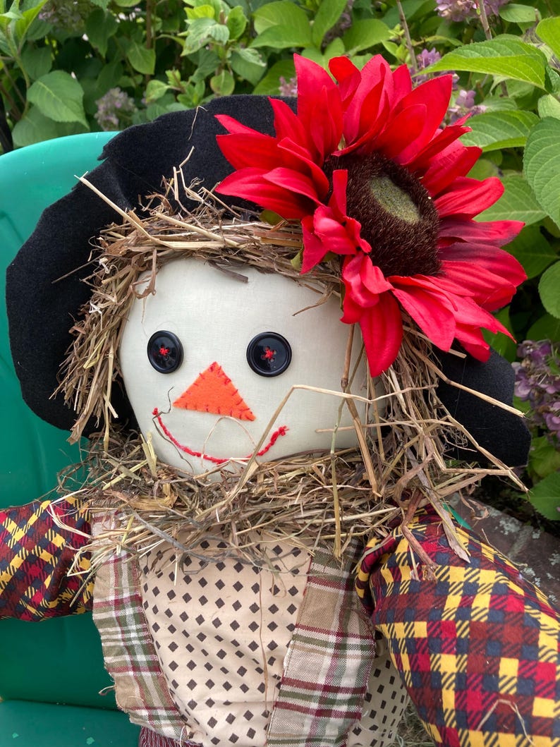 Scarecrow Fall Porch Decor - Etsy