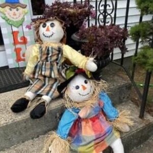 Scarecrow Fall Porch Decor - Etsy