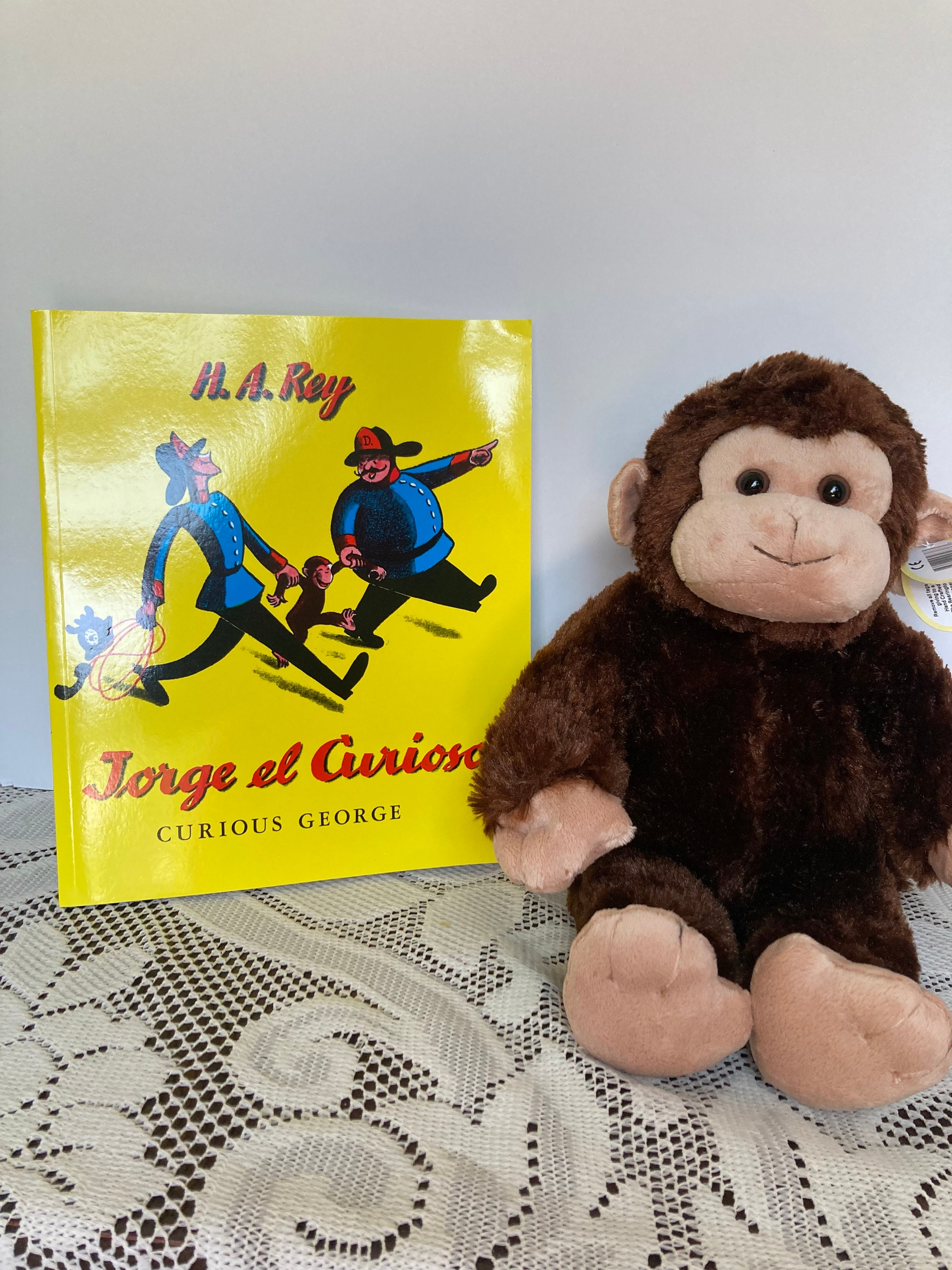 Jorge El Curioso, Libro Y Peluche - Etsy