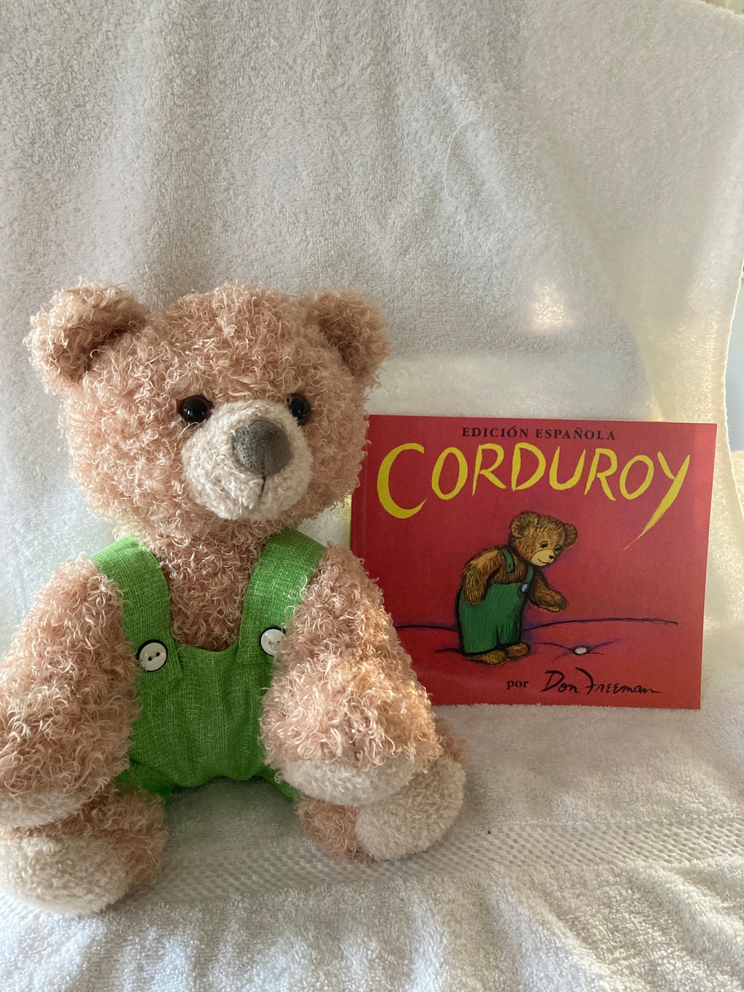 Corduroy Book and Bear Set (spanish) - Etsy