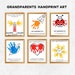 Grandparents Day Handprint Art, Grandparents Day Handprint Keepsake ...