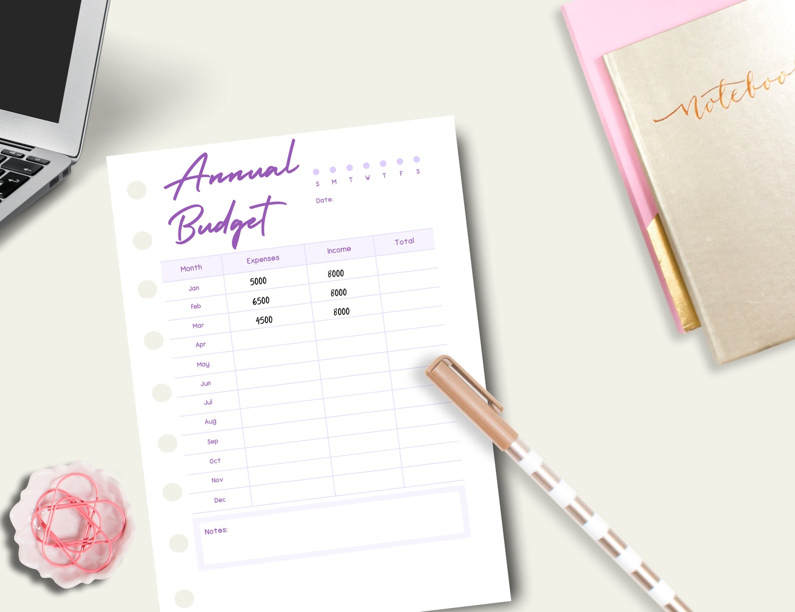 Printable Budget Template / Pay Check Budget Planner / Weekly - Etsy