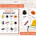 Halloween Scavenger Hunt/ Fall Scavenger Hunt /halloween Game Printable ...