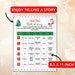Roll A Christmas Story Game Printable, Roll A Christmas Story Dice Game ...