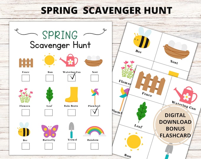 Mardi Gras Scavenger Hunt for Kids, Carnival Tuesday Treasure Hunt ...