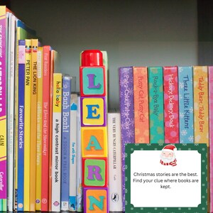 Christmas Scavenger Hunt for Kids, Christmas Printable Games for Kids ...