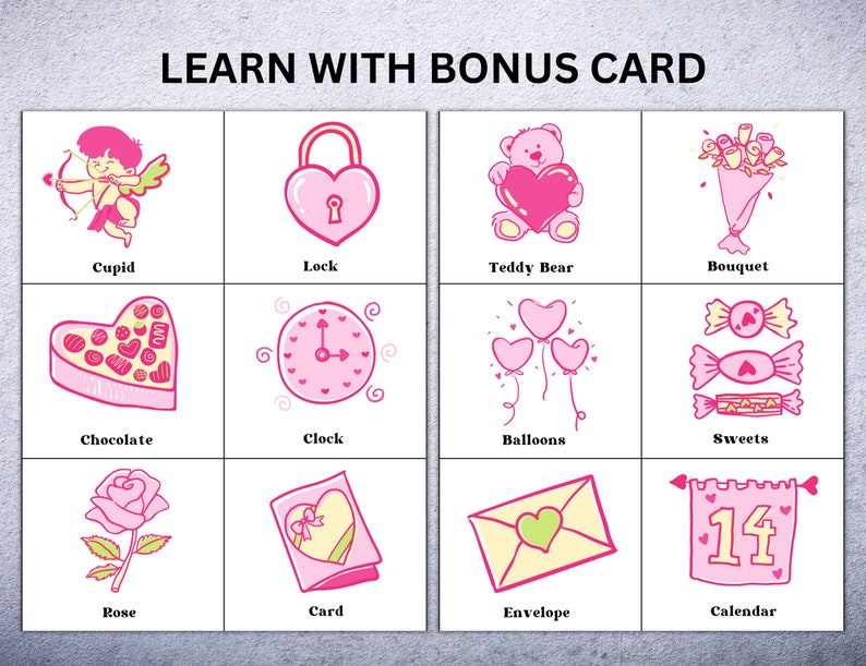 Valentine's Day Scavenger Hunt for Kids Valentine's - Etsy