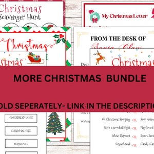 Printable Santa Elf Reward Chart, Behavior Chart for Kids ,reward ...