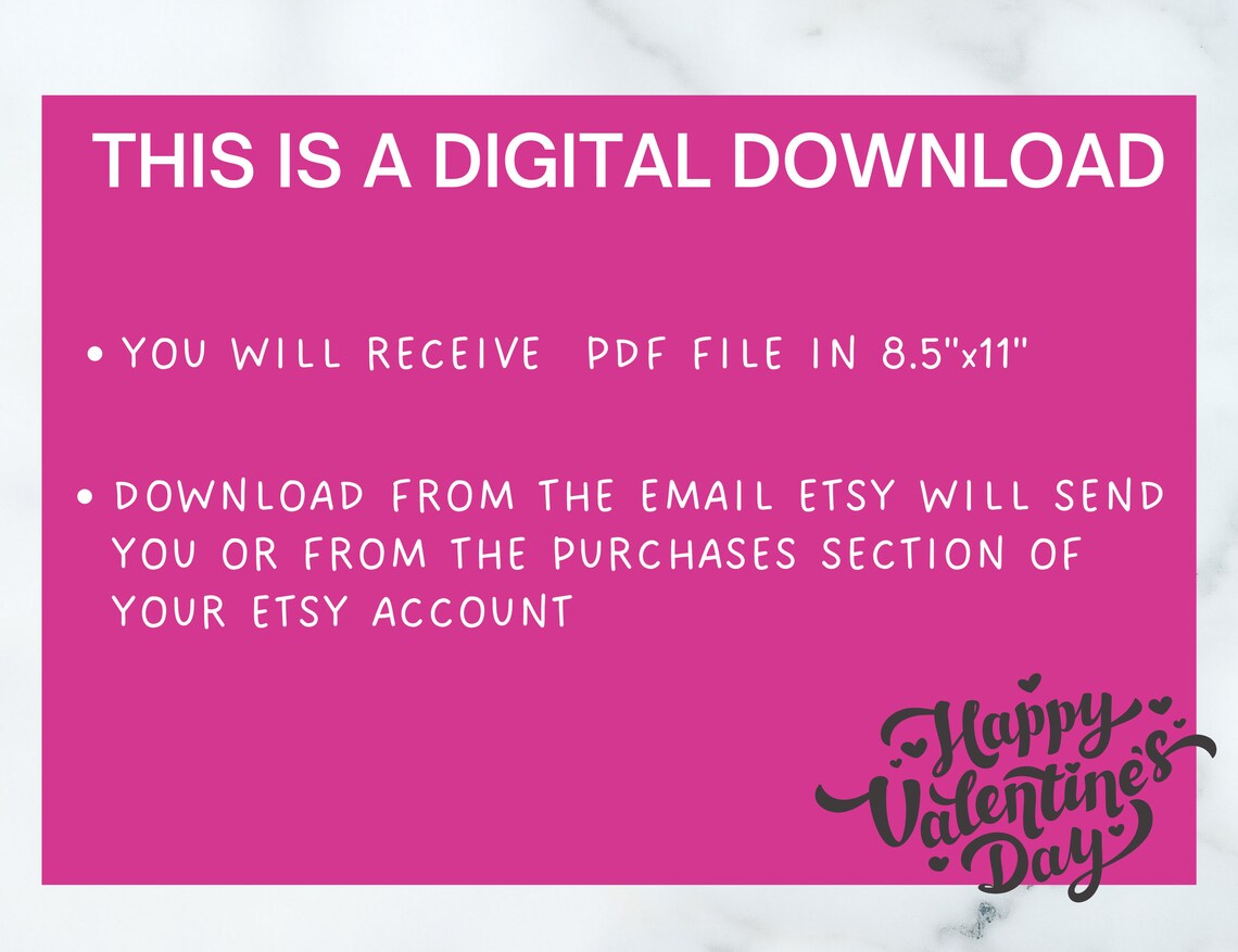 Valentine's Day Scavenger Hunt for Kids, Valentine's Day Treasure Hunt ...