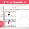 Roll A Christmas Story Game Printable, Roll A Christmas Story Dice Game ...