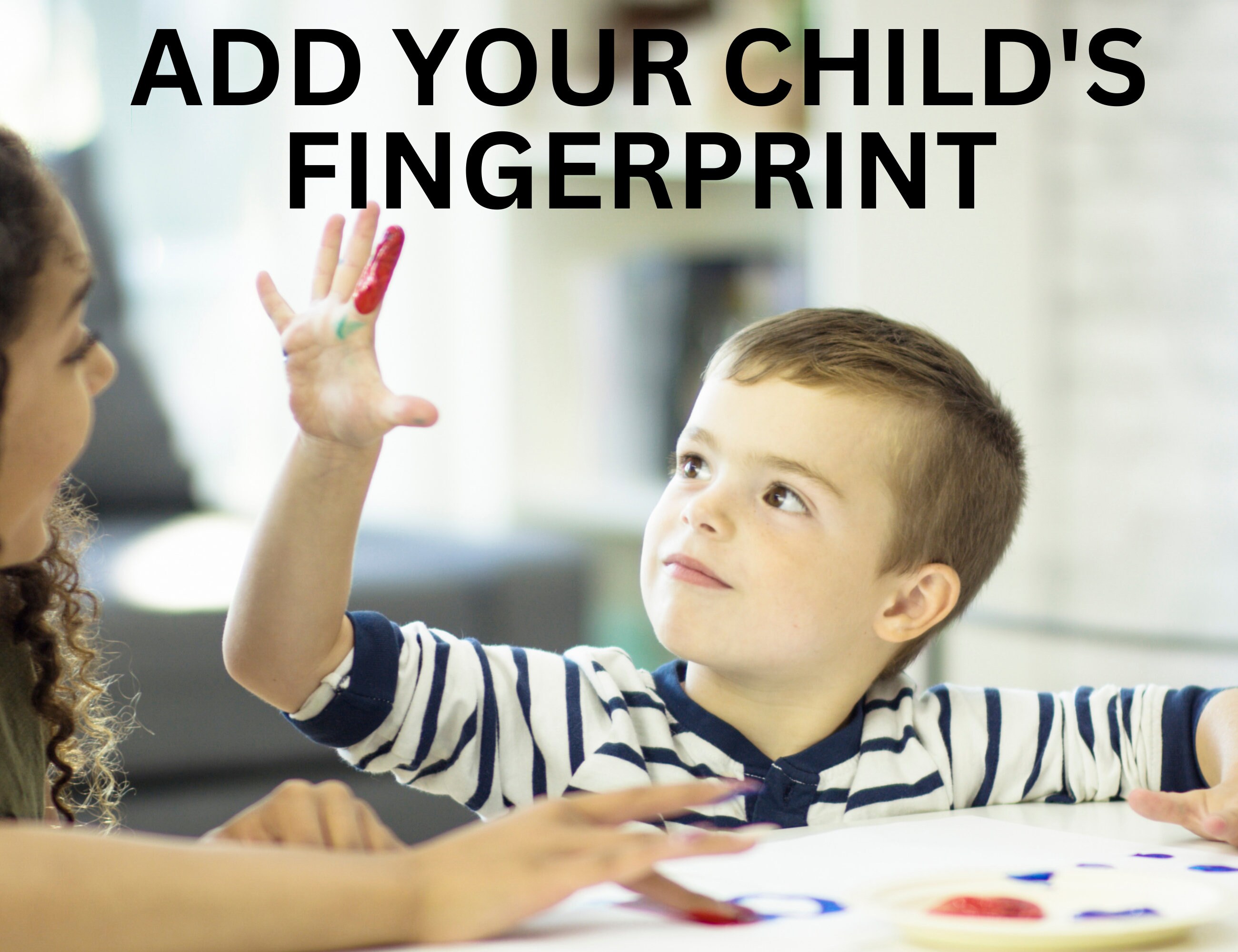 Father's Day Fingerprint Art, Thumbprint Art Template, Fingerprint Tree ...