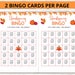 Editable Thanksgiving Bingo Cards , Edit Me Bingo Game, Make Your Own ...