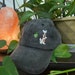 Hand-embroidered Koi Fish Hat, Distressed Hat, Men Women Embroidered ...