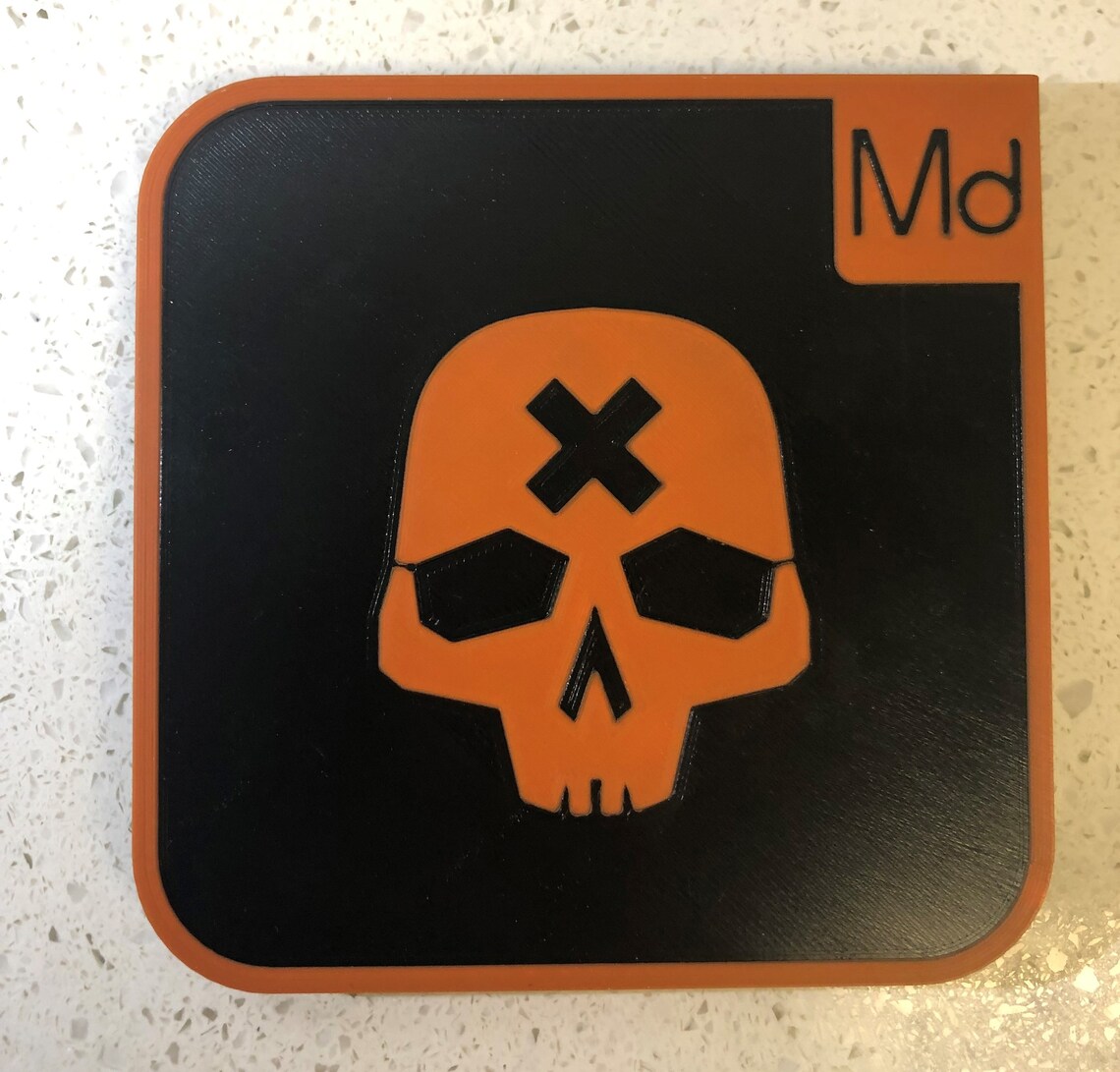 BONELAB Element Icon Coasters 3D Printed - Etsy