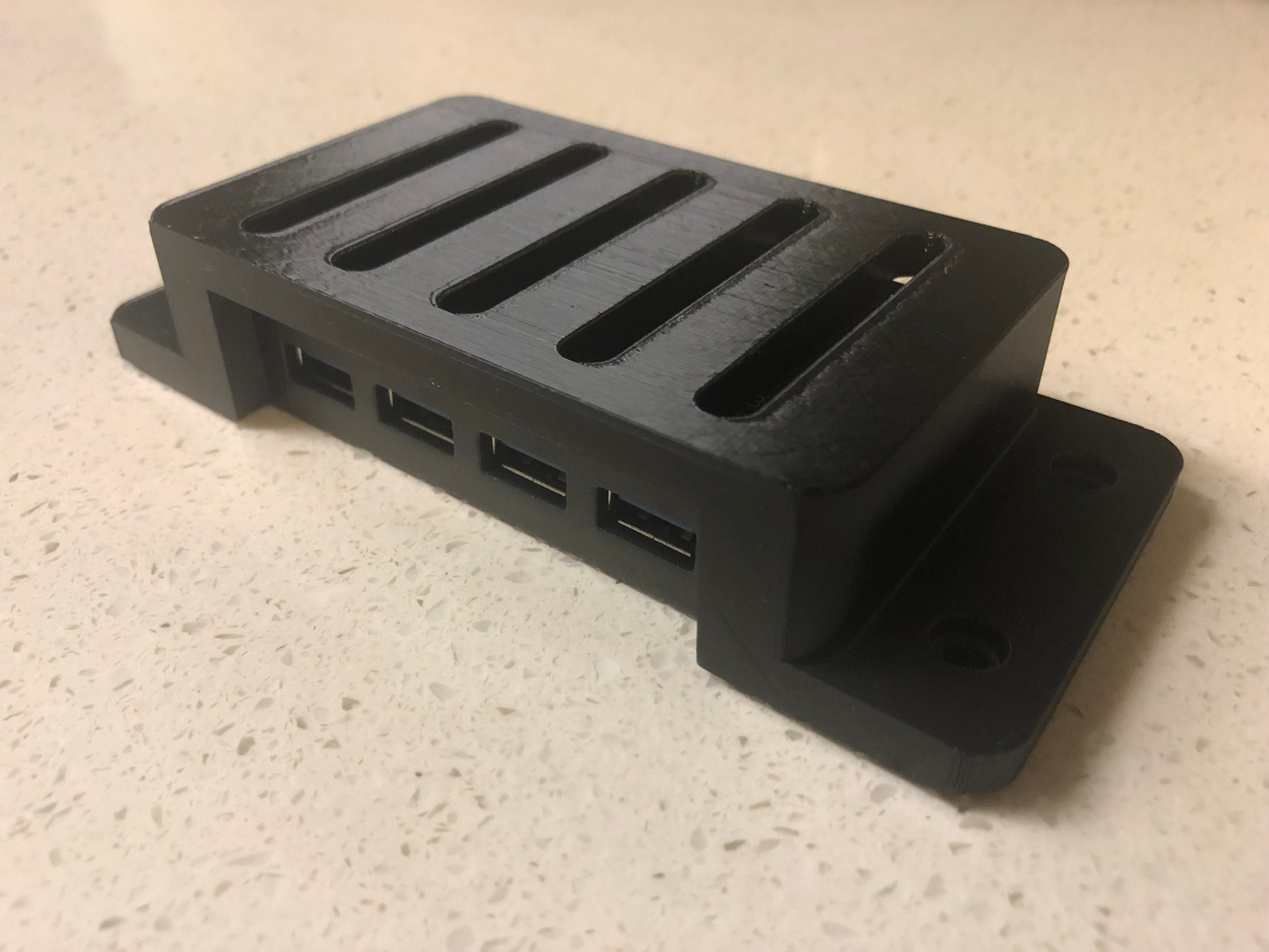 USB Hub Desk Mount 3D Printed - Etsy