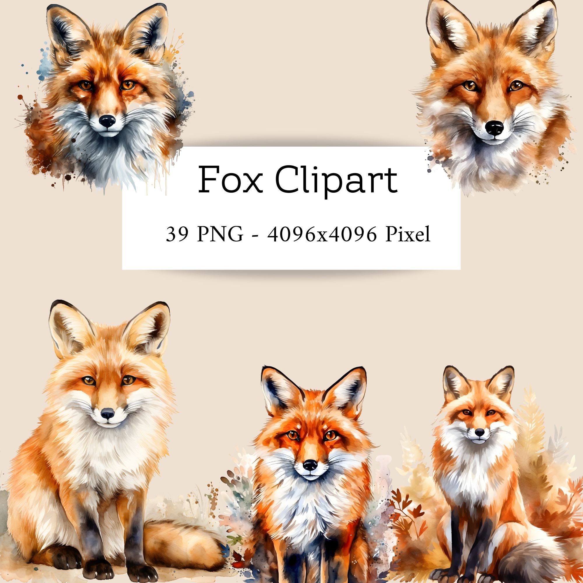 Red Fox Clipart