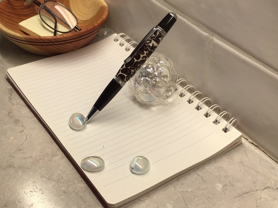 Unique Hand Turned Resin and Coffee Bean Pen - Etsy