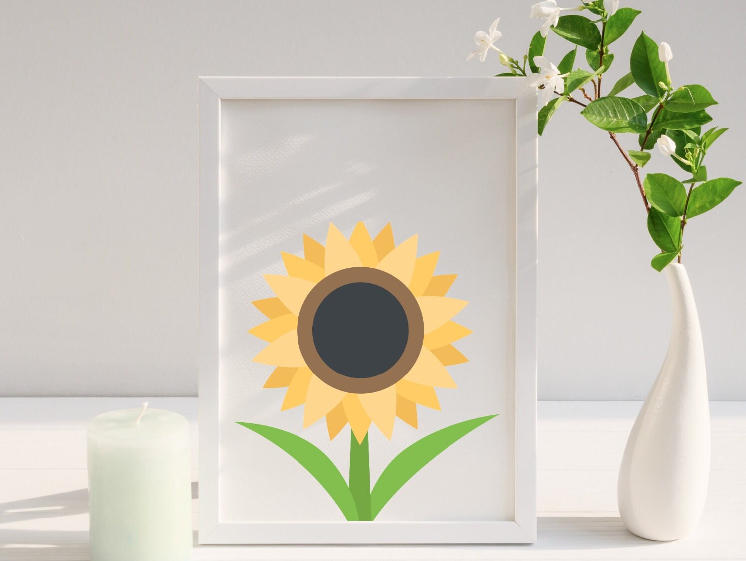 Sunflower Digital Download - Etsy