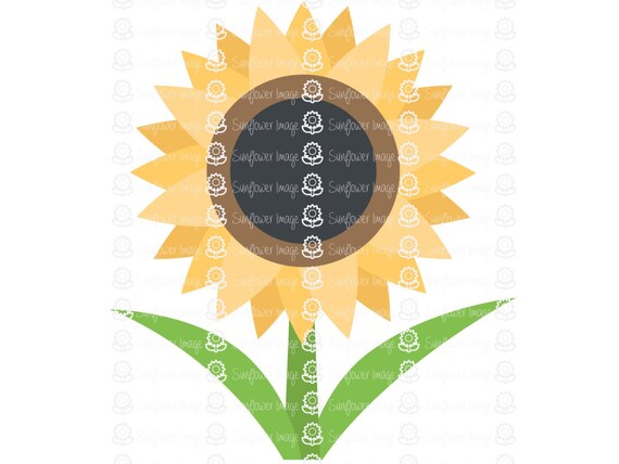 Sunflower Digital Download | Etsy