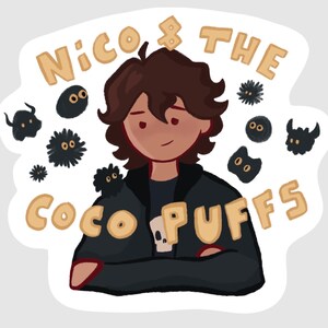 Nico and the Coco Puffs Sticker From Percy Jackson, the Sun and the ...