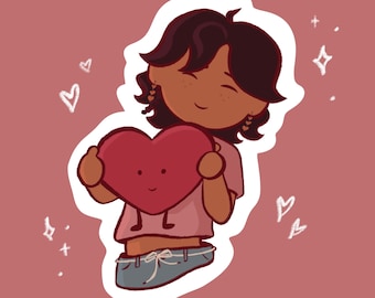 Nico Di Angelo Inside of Pomegranate Jar Sticker From Percy Jackson and ...