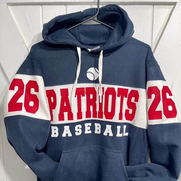 Baseball Hoodie - Etsy