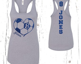 Soccer Team Tank Top Custom Soccer Tank Top Soccer Team Tank - Etsy