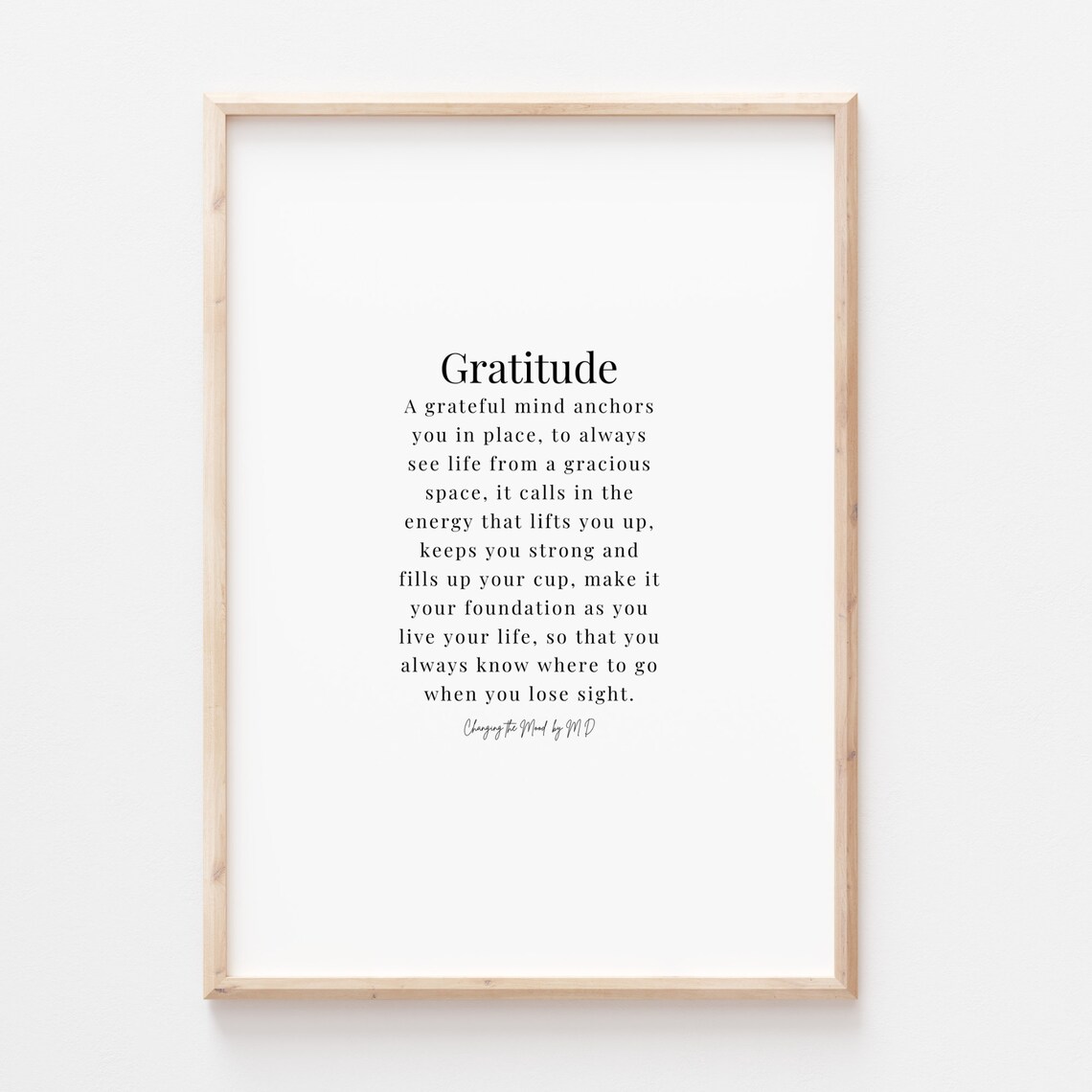 Gratitude - Original Poem Print (A4 and A3 Download) - Etsy