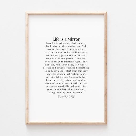 Mirror Poems Quotes