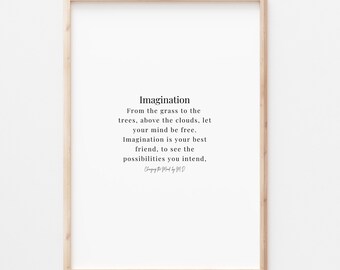 Appreciation Original Poem Print A4 and A3 Download - Etsy