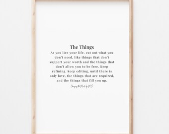 I Am Original Poem Print A4 and A3 Download Self-affirmation Quotes ...