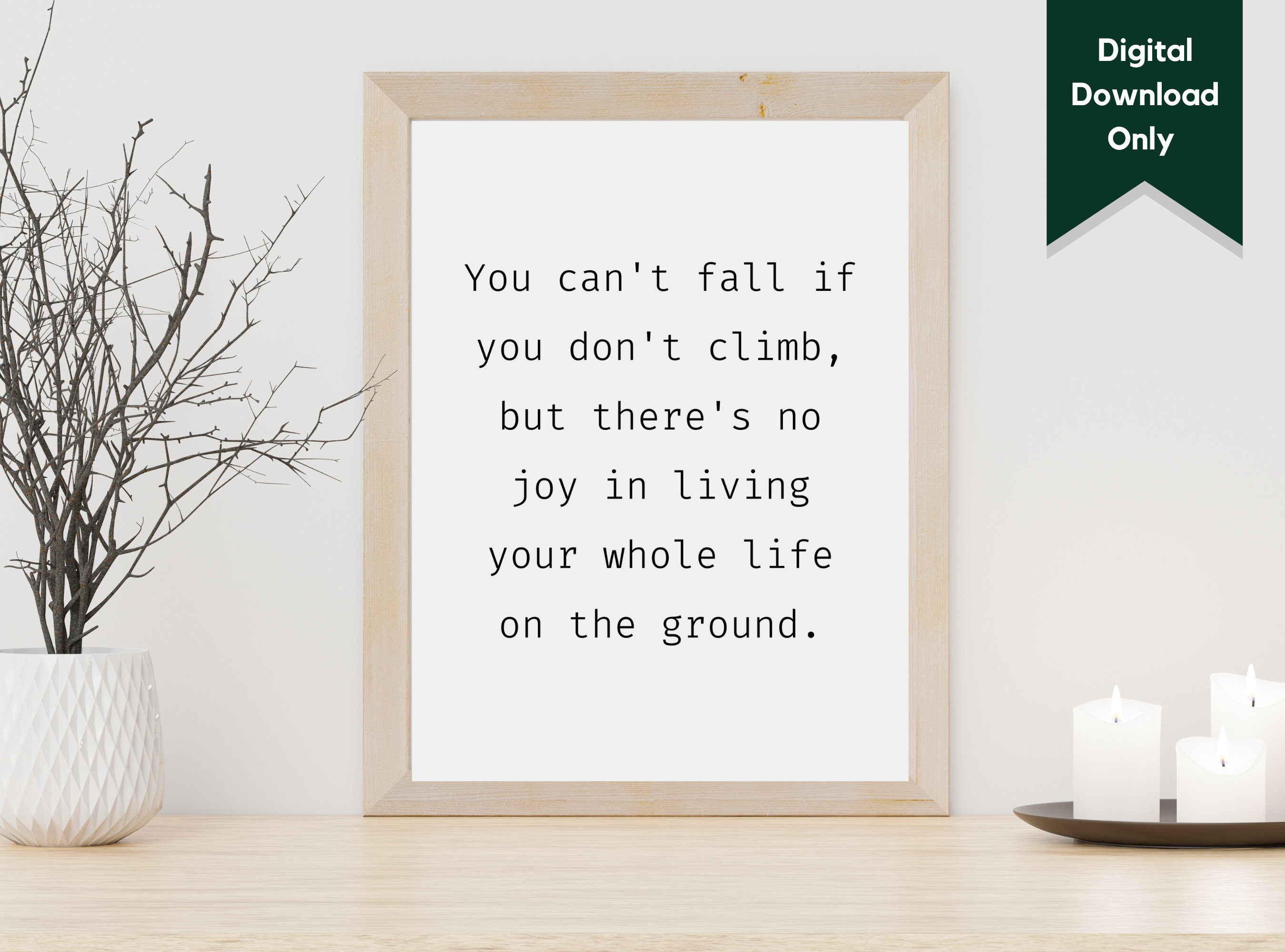 Minimalist Motivational Quotes Bundle | Set of 10 Printables | Instant ...