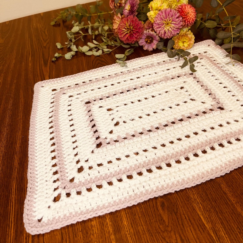 Crochet Place Mat - Etsy