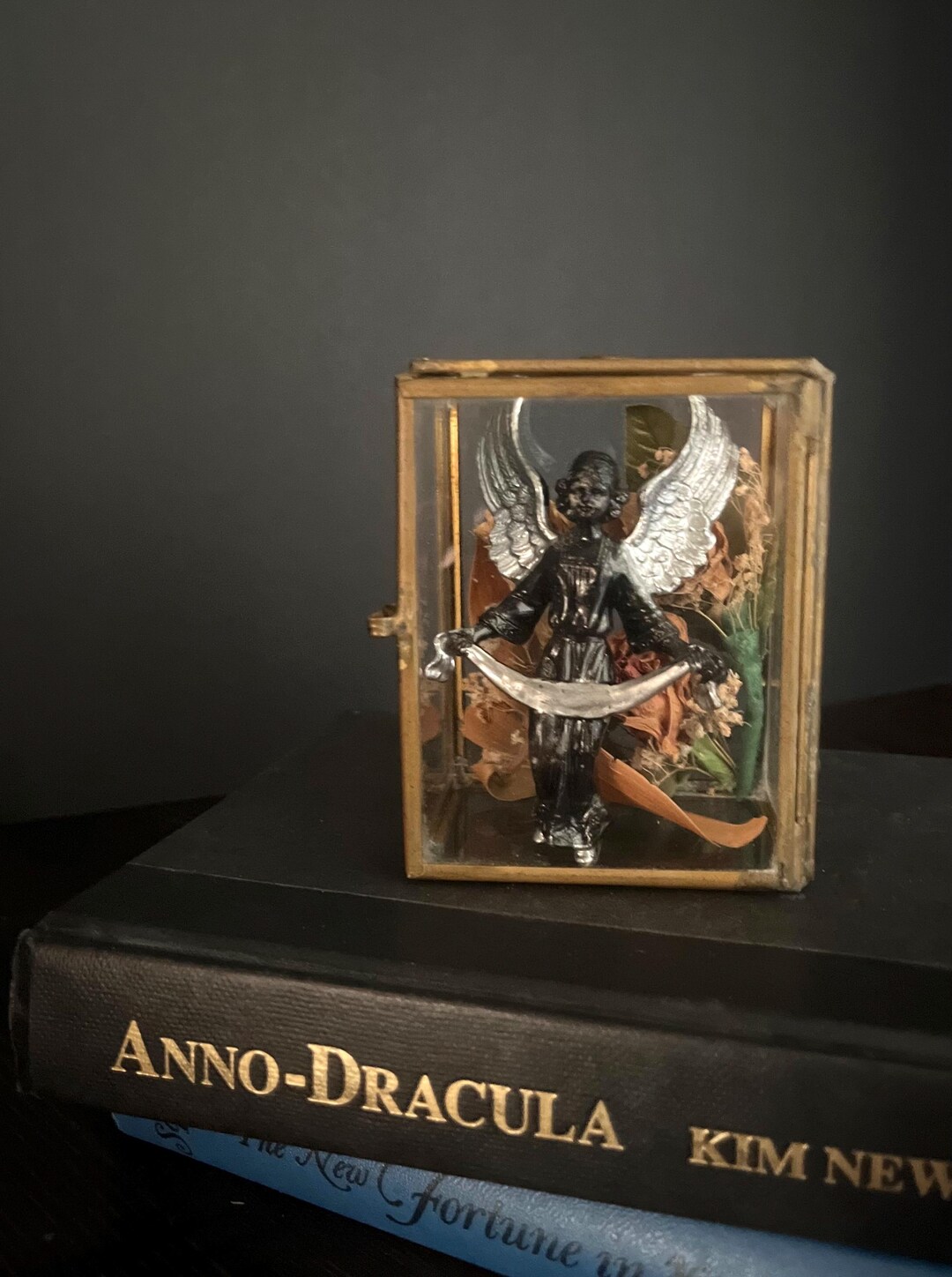 Glass Box With Angel Figurine | Knick Knacks | Curio | Curiosities ...