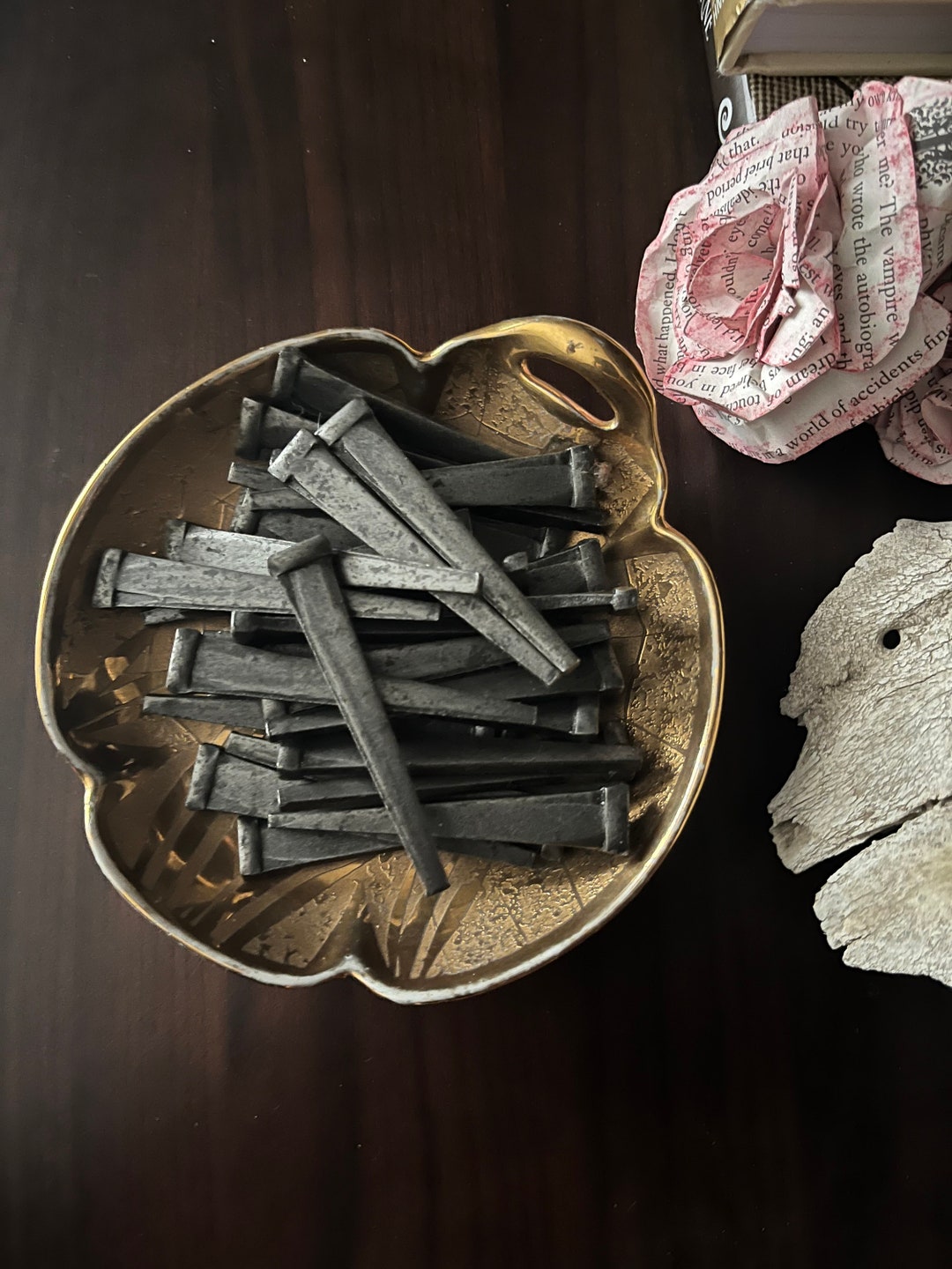 Antique Heavy Patina Coffin Nails - Set of 4 | Oddities | Curiosities ...