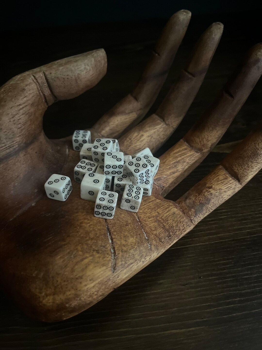 Antique Vintage Gaming Bone Dice Pair - Etsy