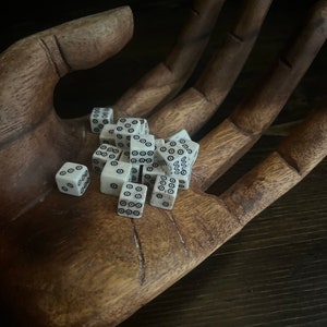 Antique Vintage Gaming Bone Dice Pair - Etsy