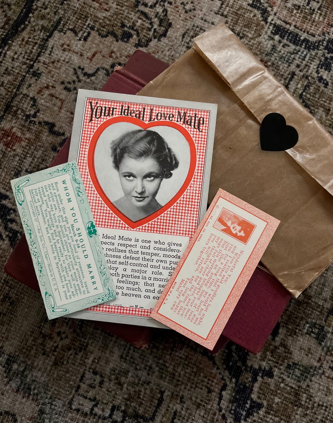 Penny Arcade Antique Love Match Card Set | Your Ideal Love Match | Whom ...