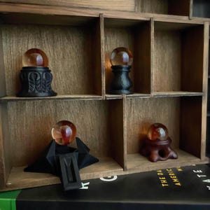 Cadmium UV Glass Shooter Marble Display - Etsy