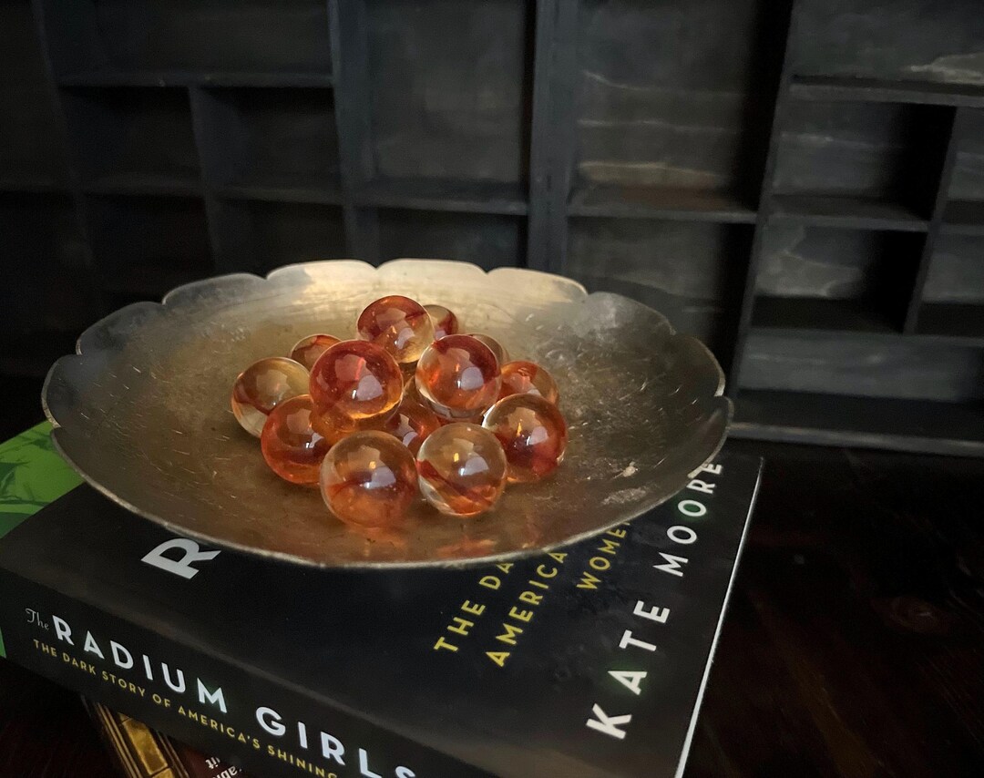 Cadmium UV Glass Shooter Marble Display - Etsy