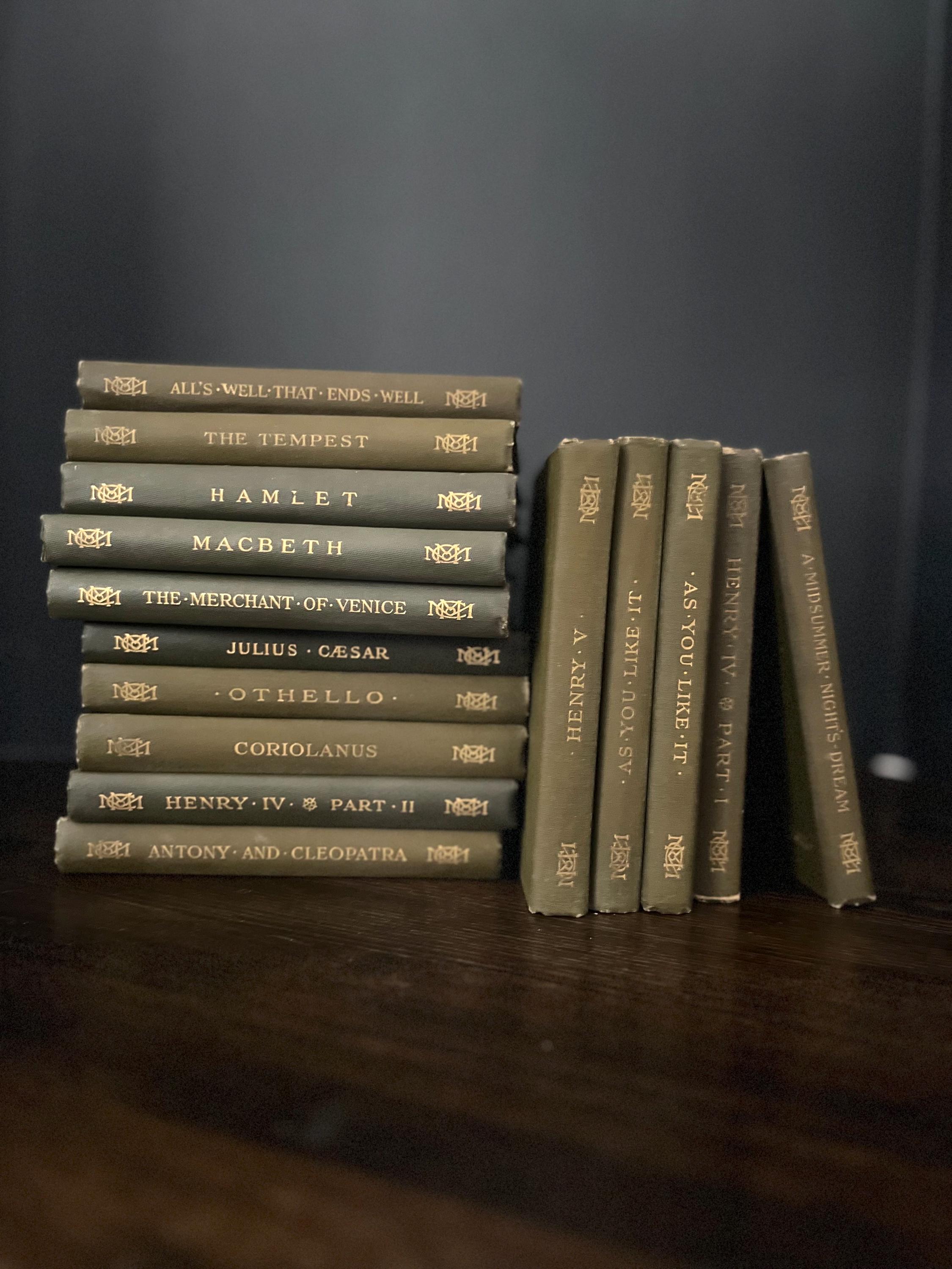 Tudor Shakespeare Individual Books | 1920s | Victorian| Literature ...