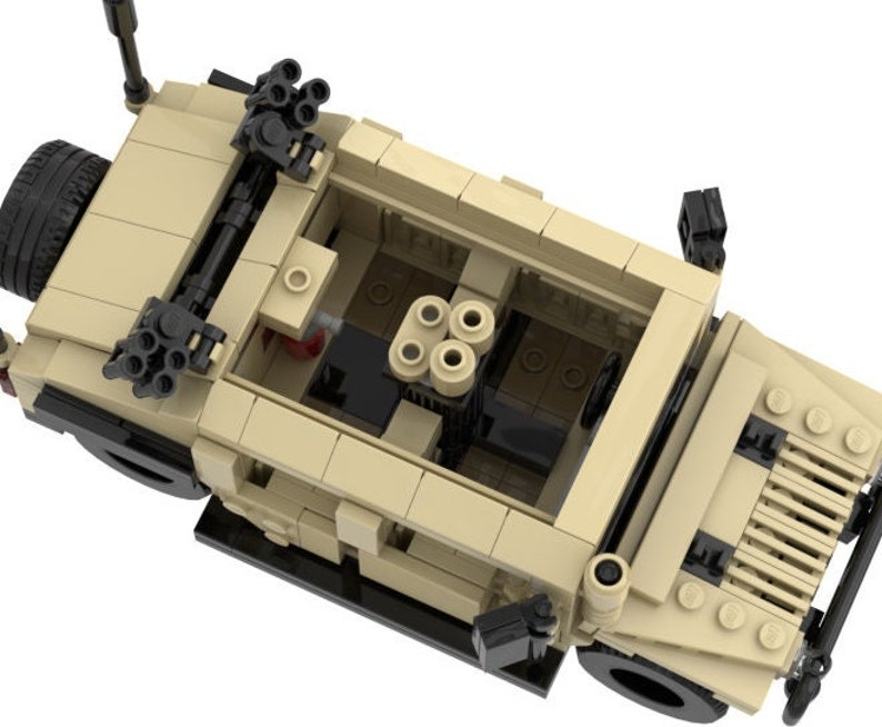 Lego Hmmwv humvee Building Kit, Made With REAL LEGO® PEICES - Etsy