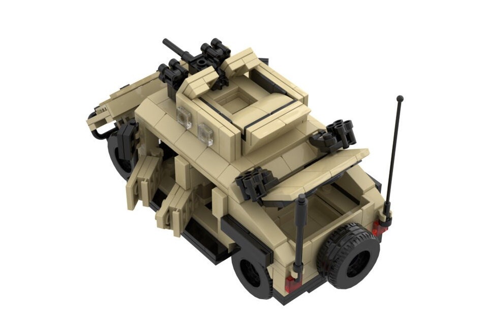 Lego HMMWV humvee W/parts List and DIGITAL INSTRUCTIONS V.2.0 - Etsy