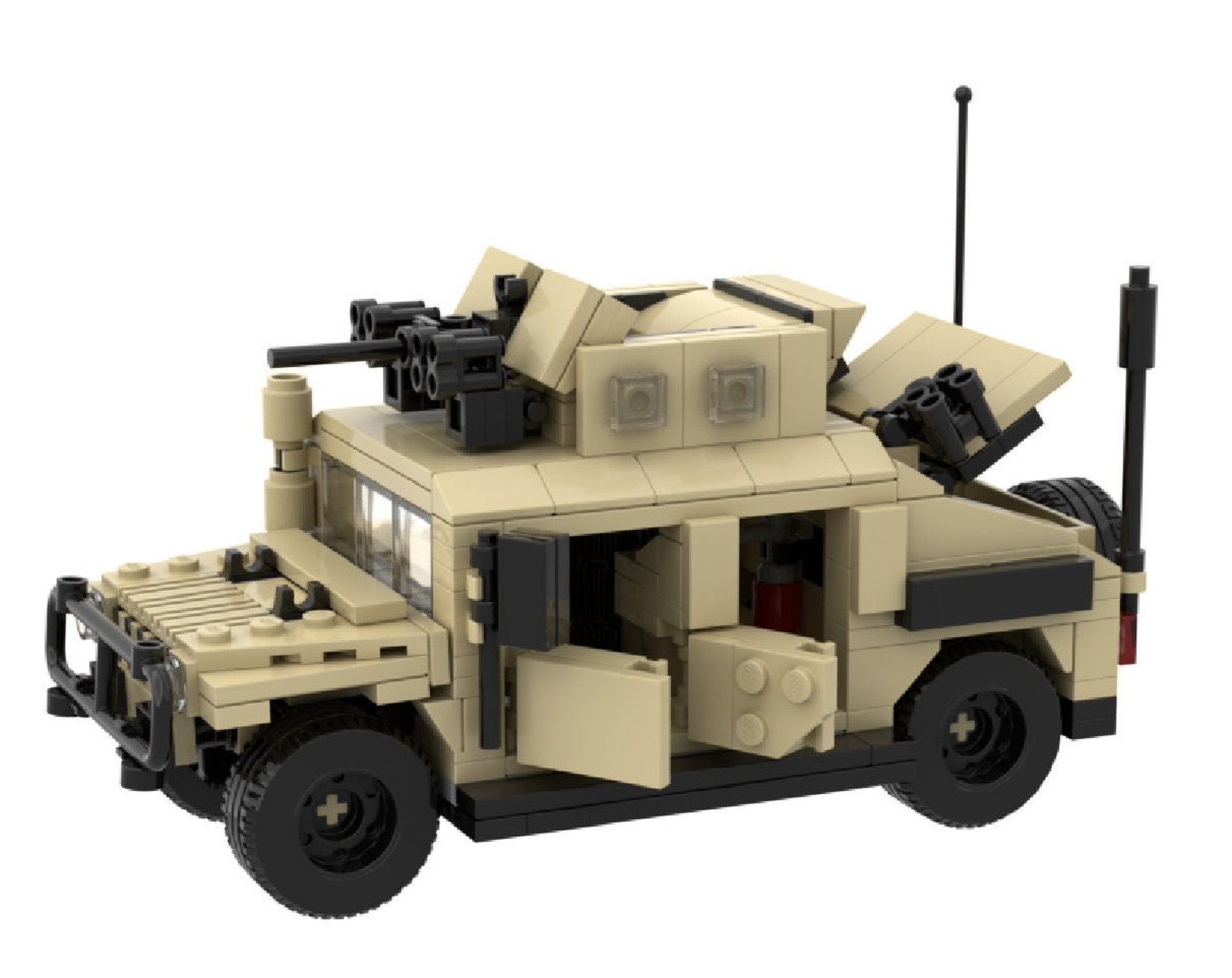 Lego Hmmwv humvee Building Kit, Made With REAL LEGO® PEICES - Etsy