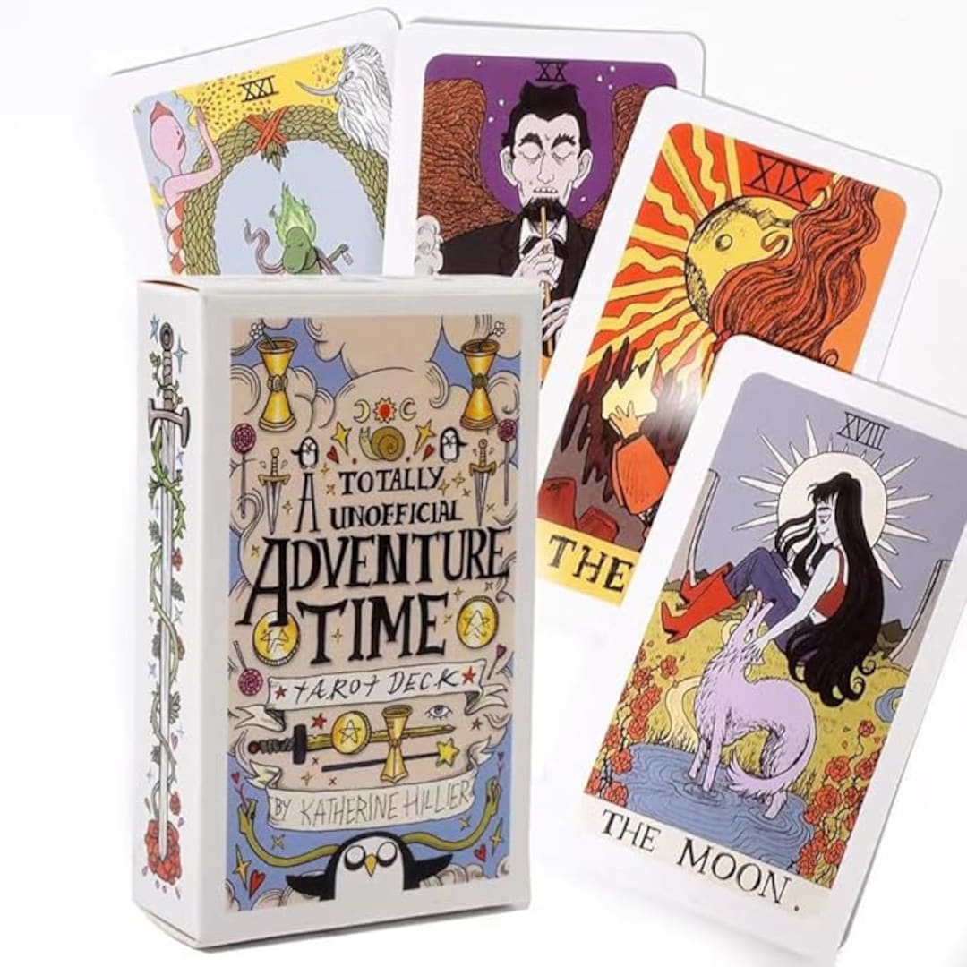 Adventure Time Tarot Deck, 78 Tarot Cards, Pocket Edition - Etsy