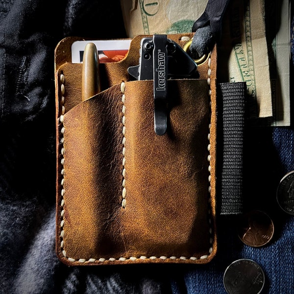 Leather Tooled Wallet - Etsy