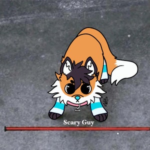 Scary Guy YCH Meme Draw-over - Etsy