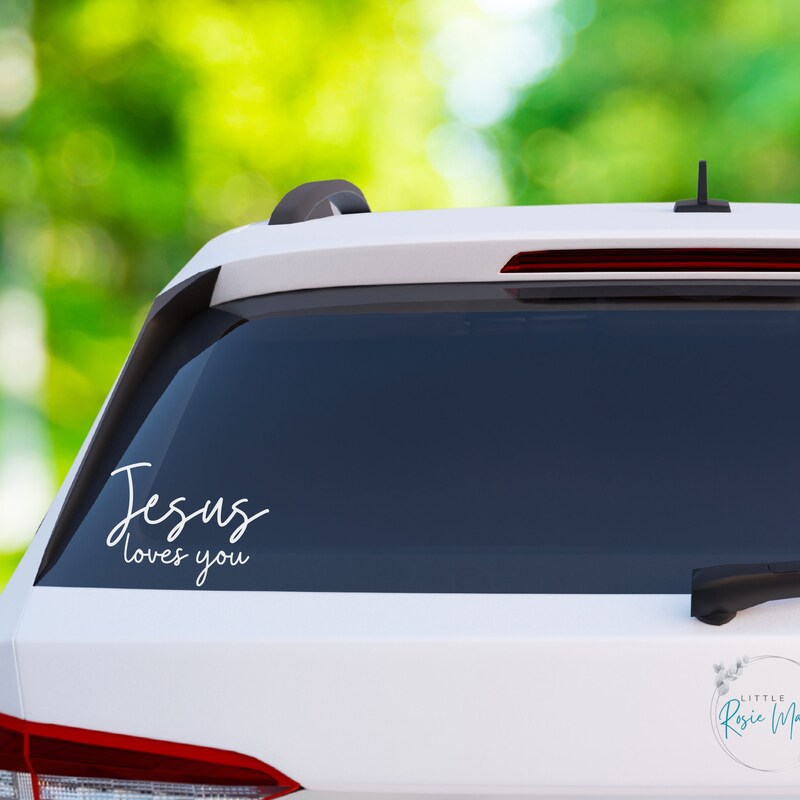 Jesus Decal - Etsy