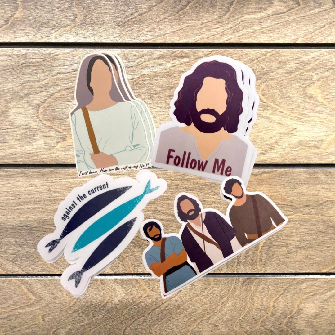 The Chosen Fan Art Sticker Set - the Chosen Inspired, Set of 4 Stickers ...